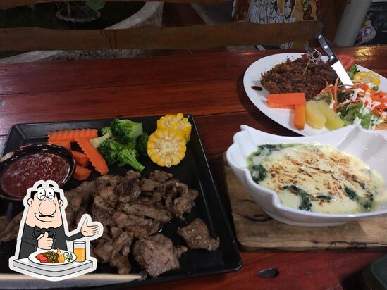 Menu at T-Hut Steak Beangal.Phrae restaurant, Mueang Mo