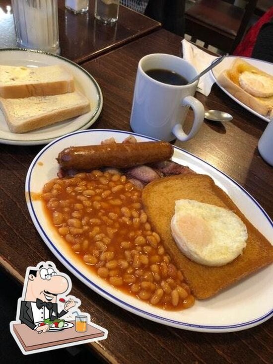Menu at Beano's cafe, Dover
