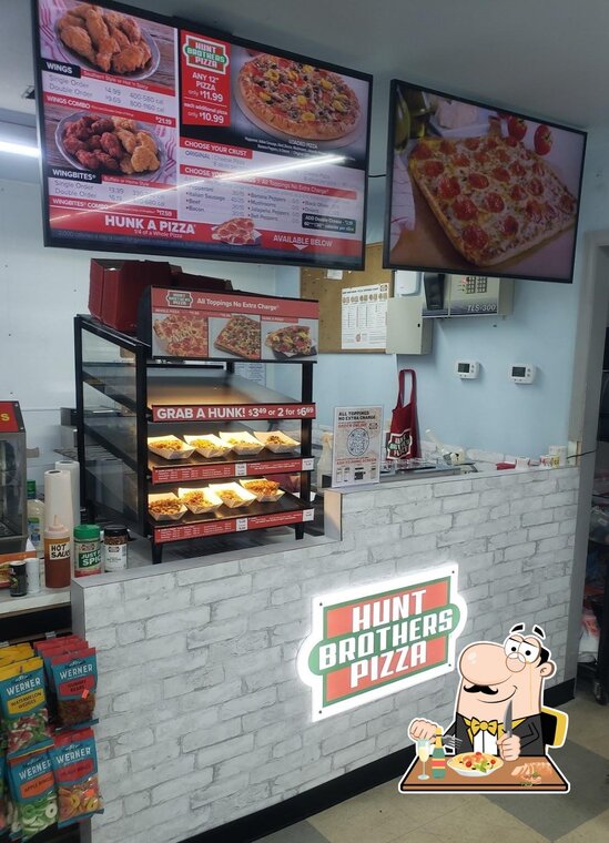 Menu at Hunt Brothers Pizza restaurant, Myrtle Beach