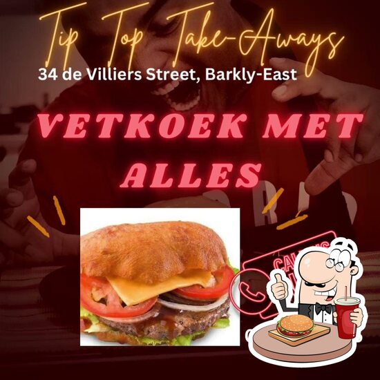 Tip Top Café & Take Aways, Barkly East - Restaurant menu, prices and ...