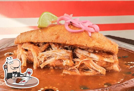 Menu at Tortas Jalisco restaurant, Aguascalientes
