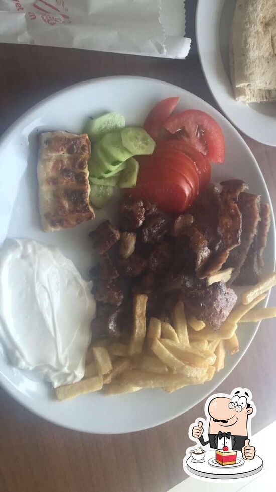 Menu at Big Chief, Nicosia