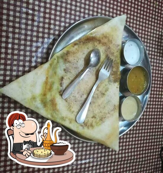 Menu at Dosa Cafe, Varanasi