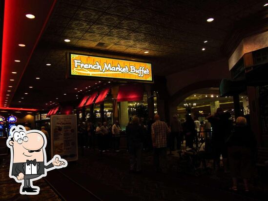 Menu at French Market Buffet restaurant, Las Vegas