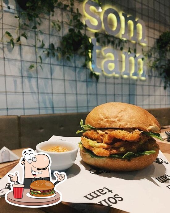 Menu at Som Tam restaurant, Londrina