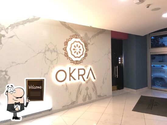 Menu at Okra Restaurant, Santo Domingo