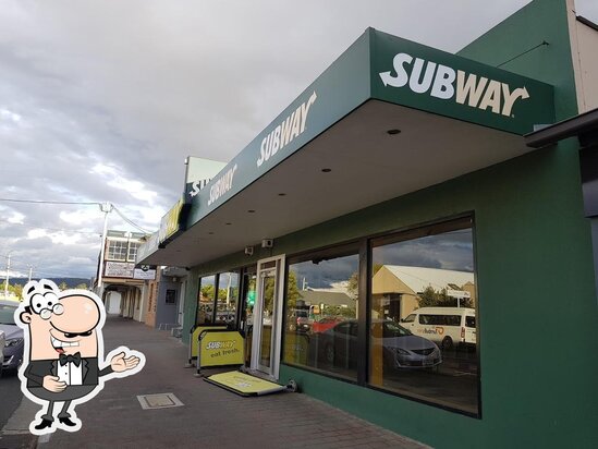 Menu at Subway fast food, Sorell