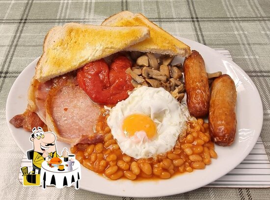 Menu at Ellie's Cafe, Cwmbran