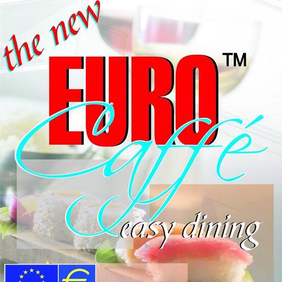 Menu at Euro Caffe Bloemfontein cafe, Bloemfontein
