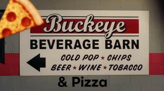 Menu at buckeye beverage barn, West Lafayette