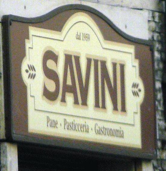 Menu at Savini desserts, Florence, Via Masaccio 58