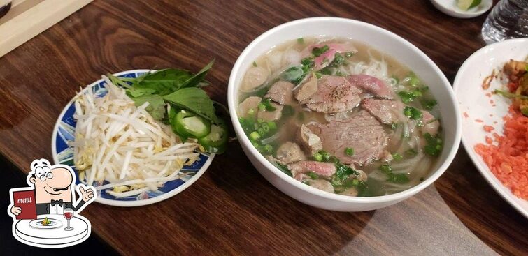 Menu at Taste of Vietnam restaurant, Chisago City