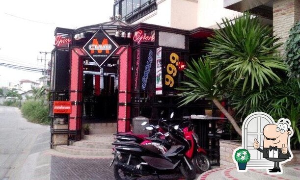 Menu at M CAFE, Pattaya City