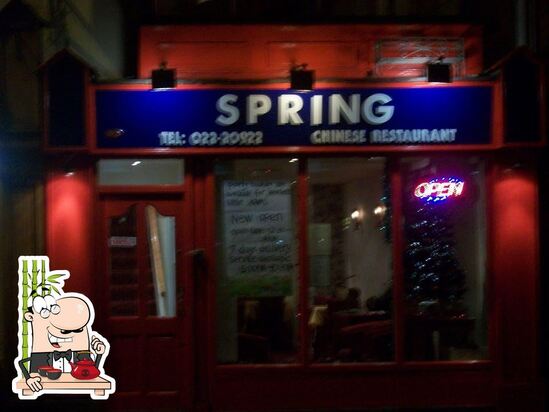 Menu at Spring Chinese Restaurant, Mallow