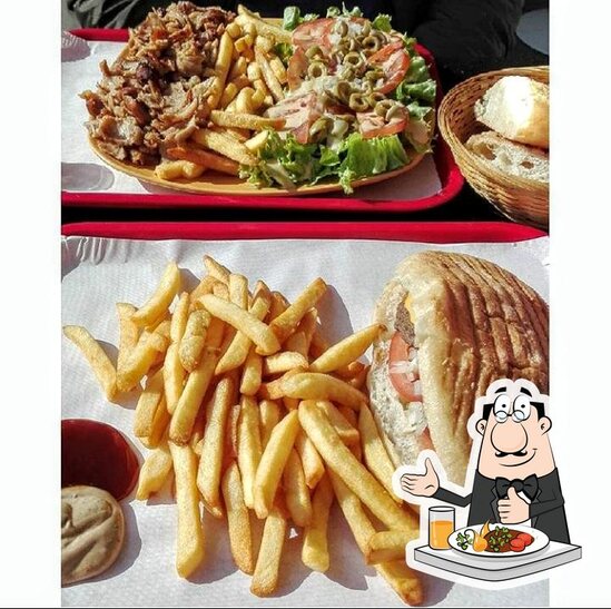 Menu at sandwicherie kebab ESPACE FOOD restaurant, Le Passage