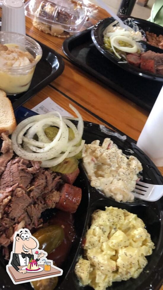 Menu at Partner's Bbq, Kenedy