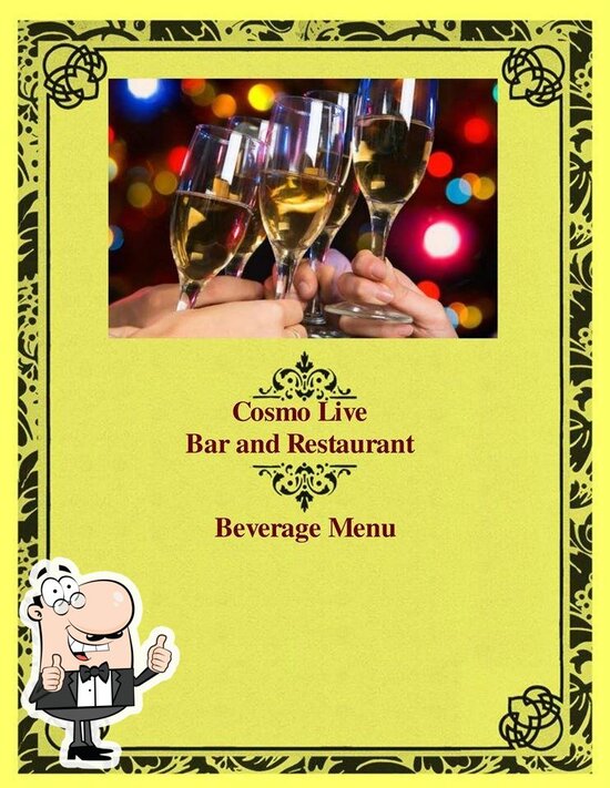 Cosmo Live Bar And Restaurant, Delhi - Restaurant menu, prices and reviews