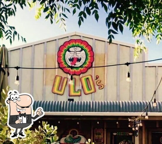 Menu at ULO’s Kitchen restaurant, Raglan