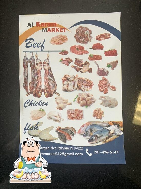 Menu at Al Karam Market, Fairview