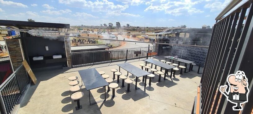 Menu at Mnandi LIT restaurant, Soweto