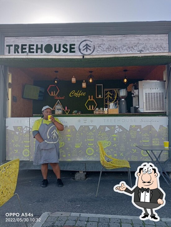 Menu at TreeHouse Seventeen Coffee Shop, Cape Town