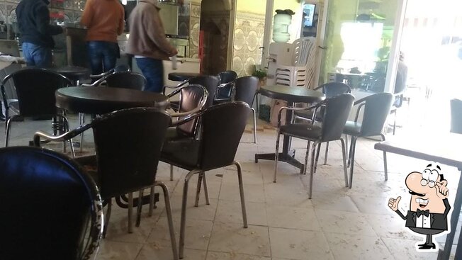 Menu at Cafe laban, Morocco