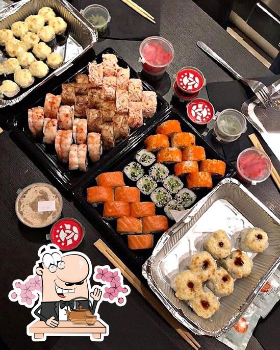 Menu at Sushi master restaurant, Podolsk