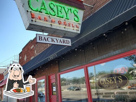 Menu at Casey's New Buffalo pub & bar, New Buffalo