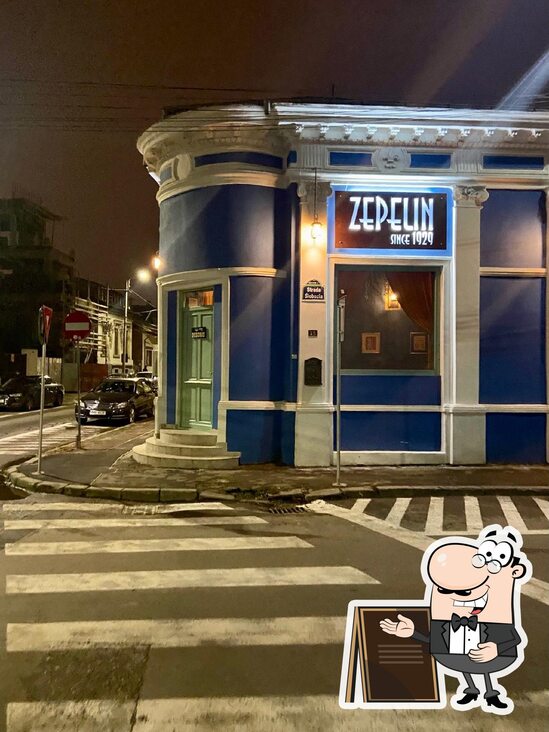 Menu at Zepelin 1929 Resto-Bar, Bucharest