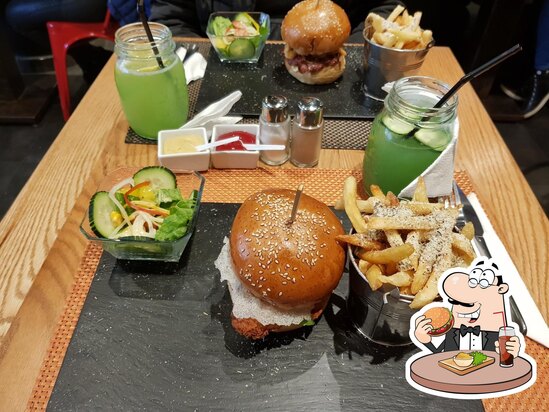 Menu at Gotham restaurant, Rabat