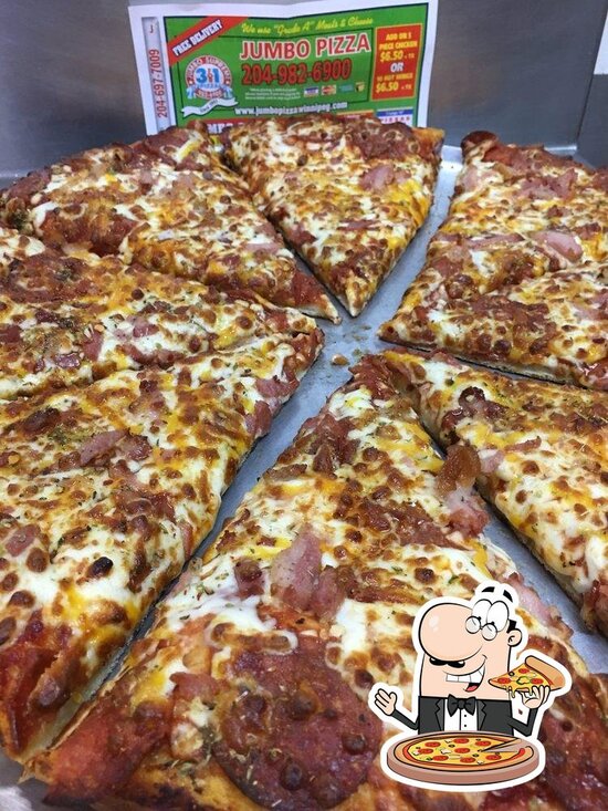 Jumbo Pizza, 555 Balmoral St in Winnipeg - Restaurant menu and reviews