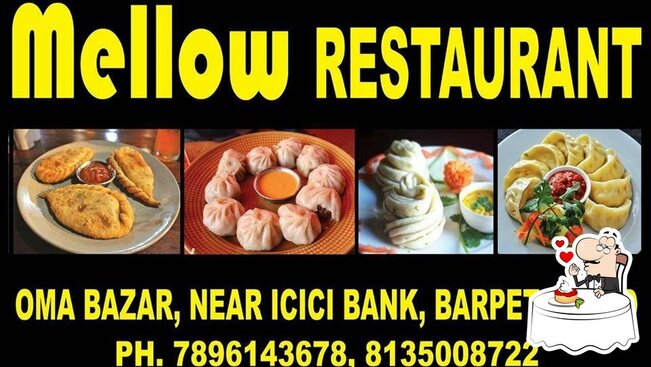 Menu at Mellow Restaurant, Barpeta Road, Oma bazar