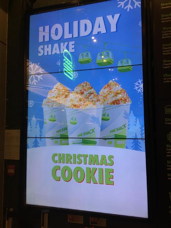 Menu at Shake Shack restaurant, Chafford Hundred