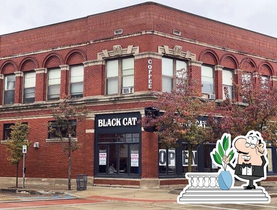 Menu at Black Cat Coffee restaurant, Mount Clemens