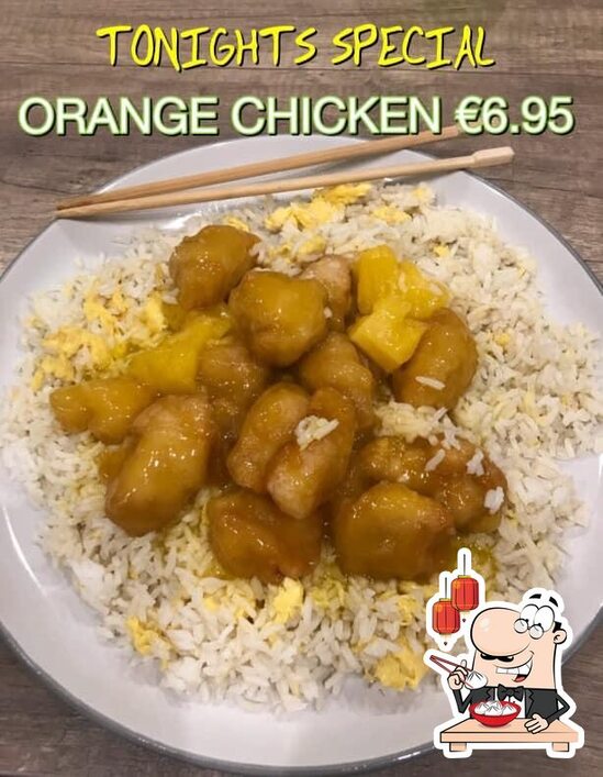 Menu at China Express restaurant, Kilrush