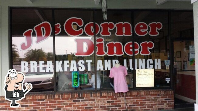 Menu at JT's Corner Diner restaurant, Sebastian