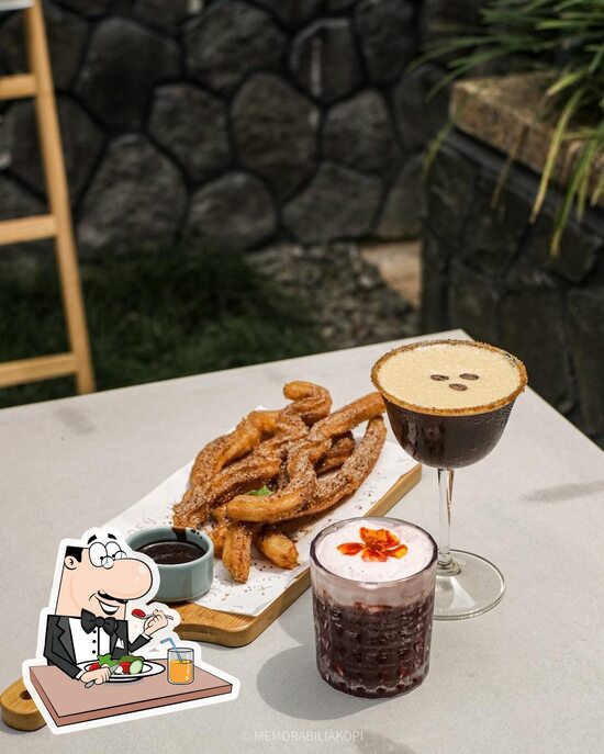 Menu at Kofu cafe, Bandung