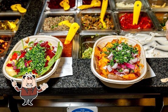 Menu at Spudz-Get Loaded fast food, Fort Belvoir