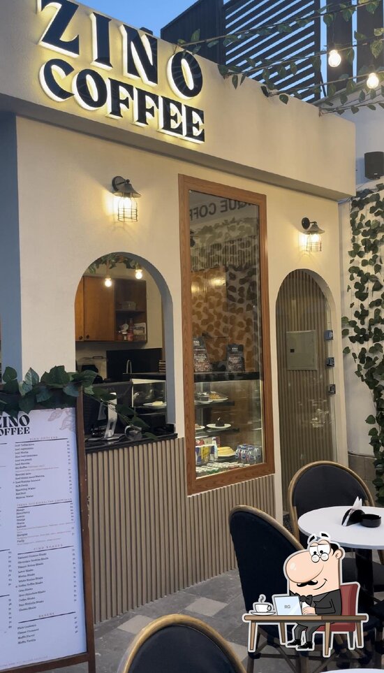 Speisekarte von Zino Coffee River Walk cafe, New Cairo City