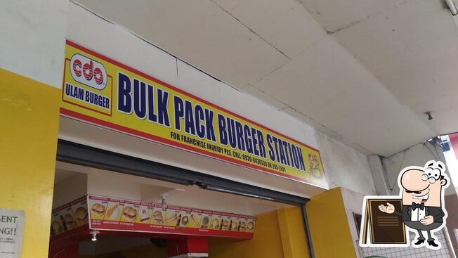 Menu at Bulk Pack Burger Station pub & bar, Davao City, Leonor Building