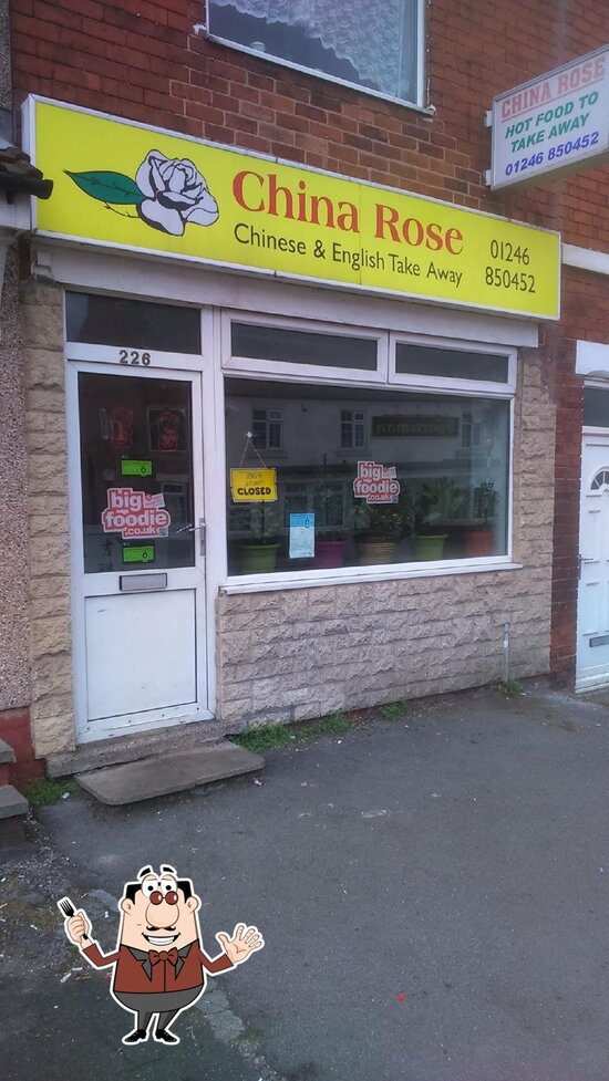 Menu at CHINA ROSE Chinese Takeaway restaurant, Chesterfield