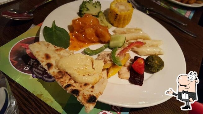 Menu at Red Hot World Buffet restaurant, Cardiff