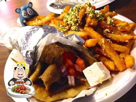 Menu at The Big Greek Cafe, Silver Spring, Georgia Ave