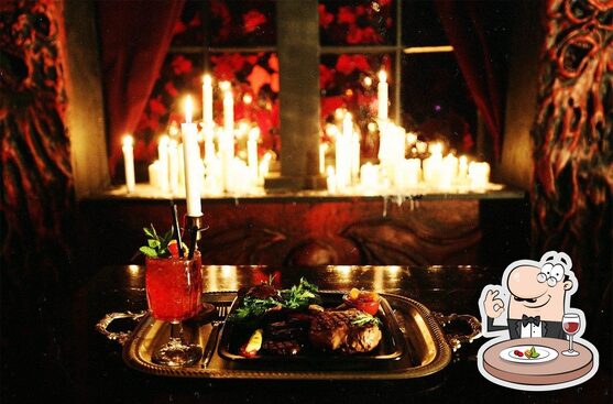 Menu at The Bat restaurant, Saint Petersburg