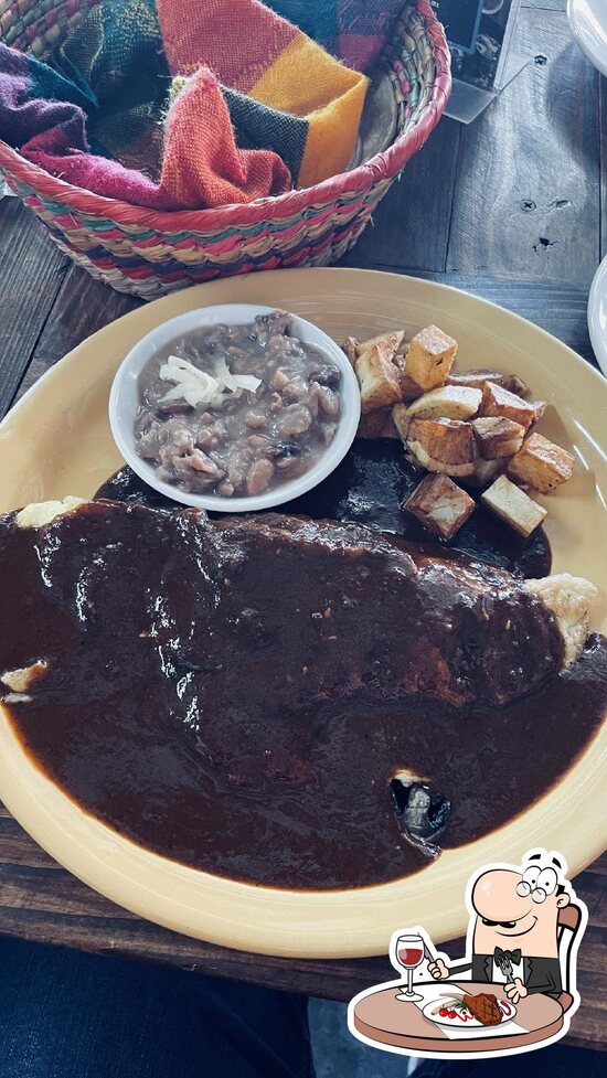 Menu at La Tradicional restaurant, Tijuana