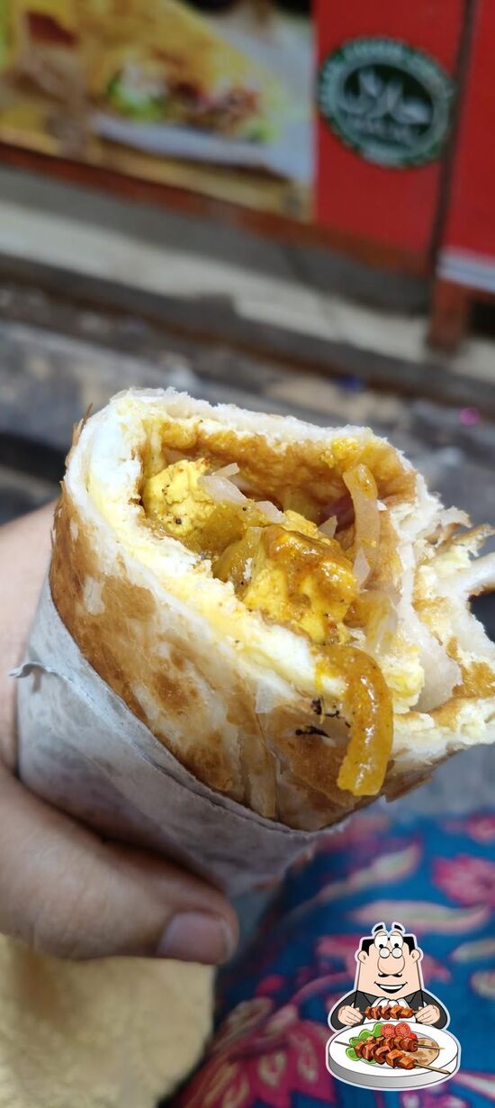 Menu at Kolkata famous Kati roll, Bengaluru, VJMX+FQH