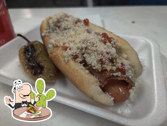 Menu at Lunas Street Hot Dogs restaurant, Phoenix