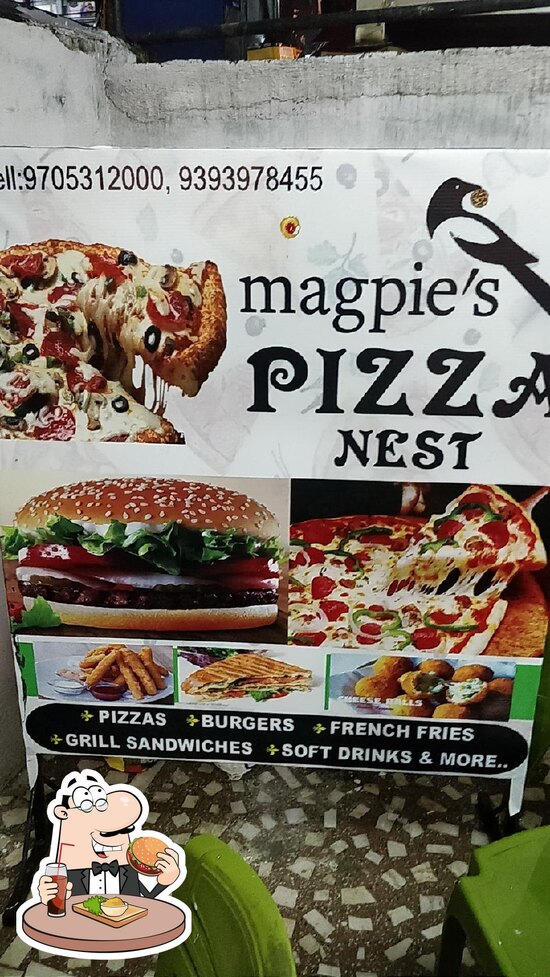 Menu at Magpie,S Pizza Nest, India