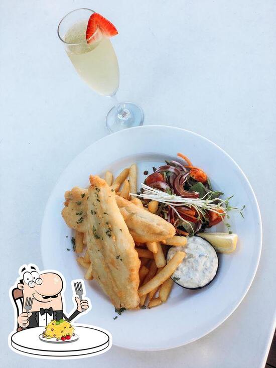 Menu at The Old Bank restaurant, Tocumwal