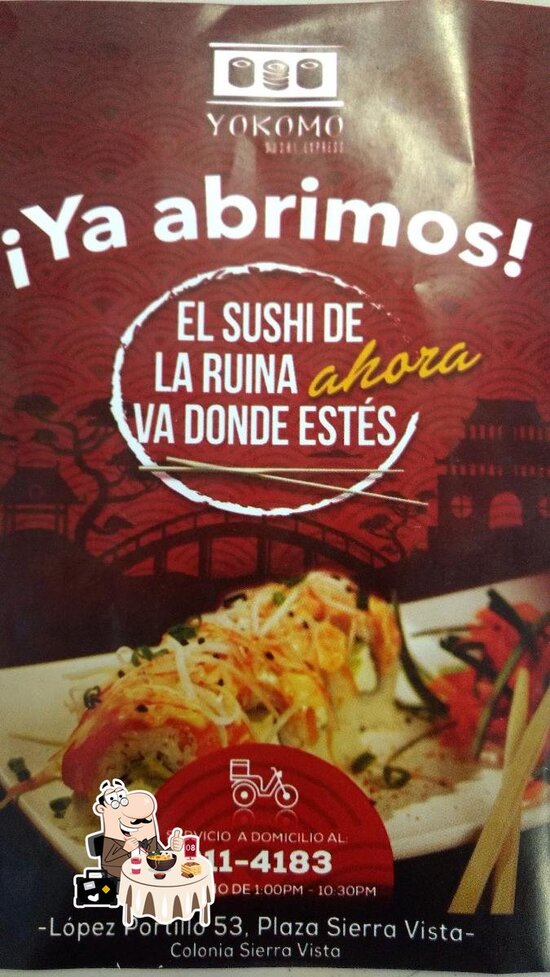 Yokomo Sushi, Hermosillo - Menú del restaurante, precios y reseñas